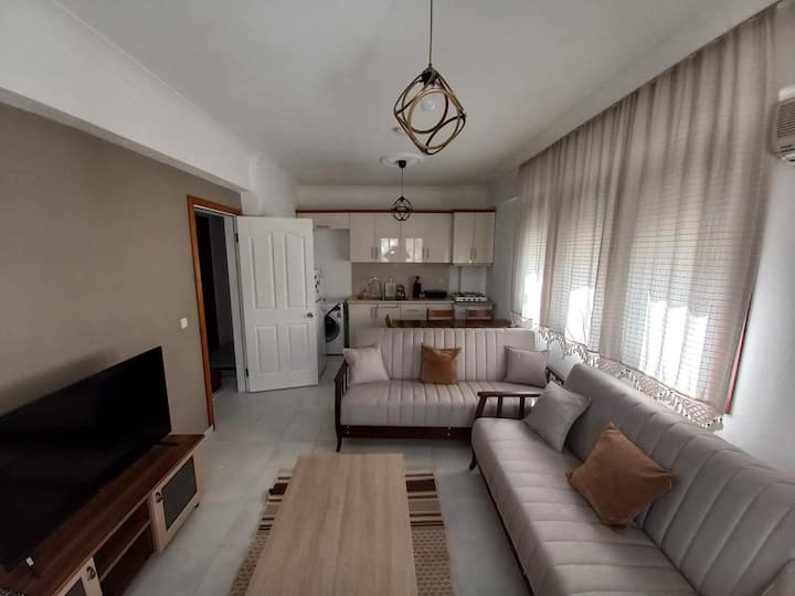Denize 5 Dakika Uzaklıkta 1+1 Ev - Datça