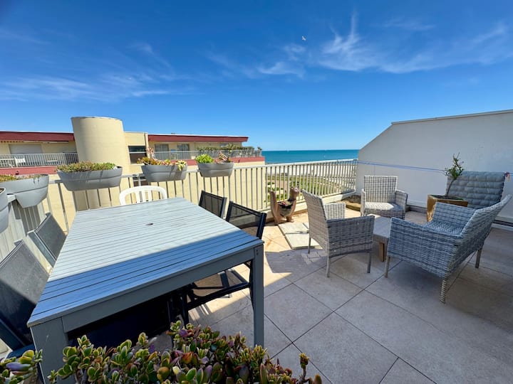 Appartement 1ère Ligne Vue Mer, Accès Direct Plage - Palavas-les-Flots