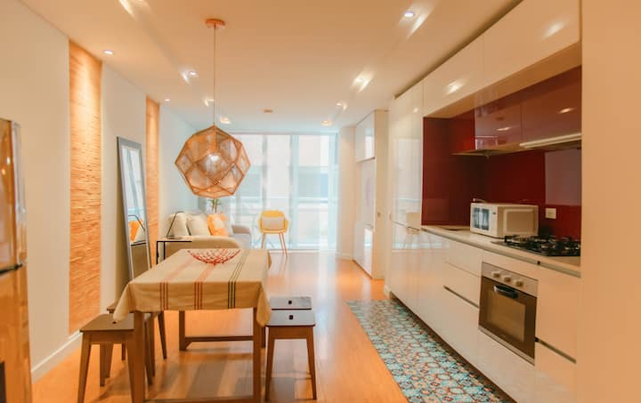 Espectacular Apto Cerca A Zona G- Terraza/wifi - Bogotá