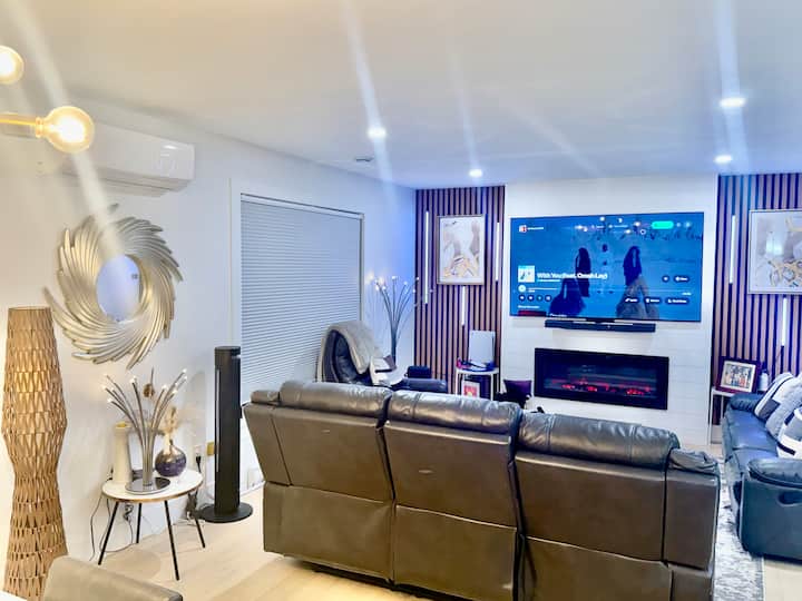 Smart 4br Comfort Suite+massage Chair -Yqm Airport - Moncton