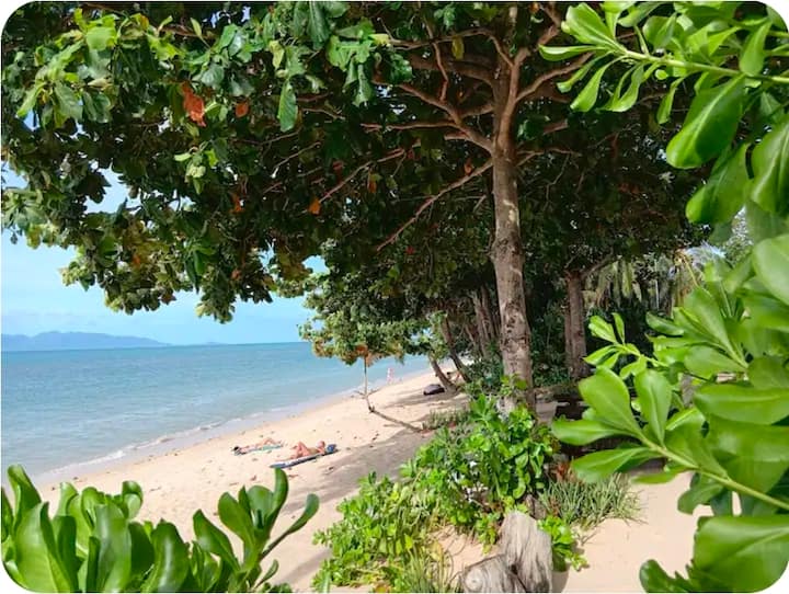 Nomad Beach Haven: Private Wifi,kitchen & Mountain - Ko Pha Ngan