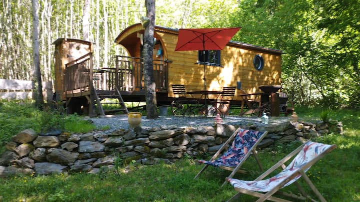 Roulotte Terra Bosca, Jardin Secret En Forêt - Tarn