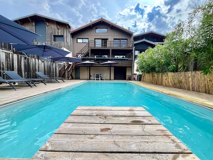 Villa Le Canelot  Piscine Proche Arcachon - Arcachon