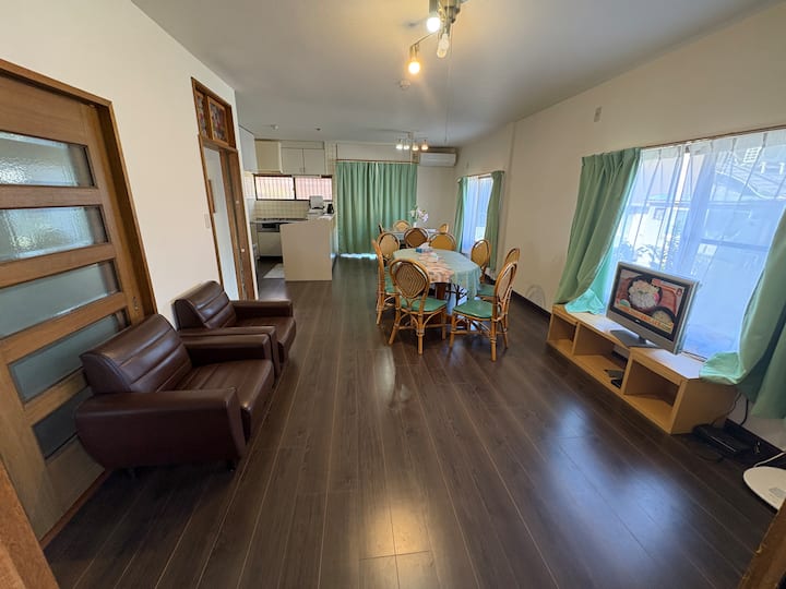 一棟貸切グループ、ファミリーOk琵琶湖まで徒歩10分麻雀卓、bbq、自転車貸出可 - Lake Biwa