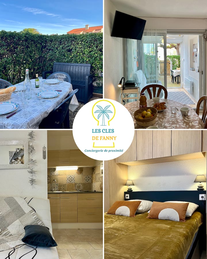 Le Marseillanais : 1ch, Wifi, Accès Plage, Parking - Marseillan