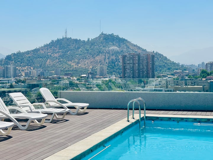 A Cozy Place With Parking - Santiago