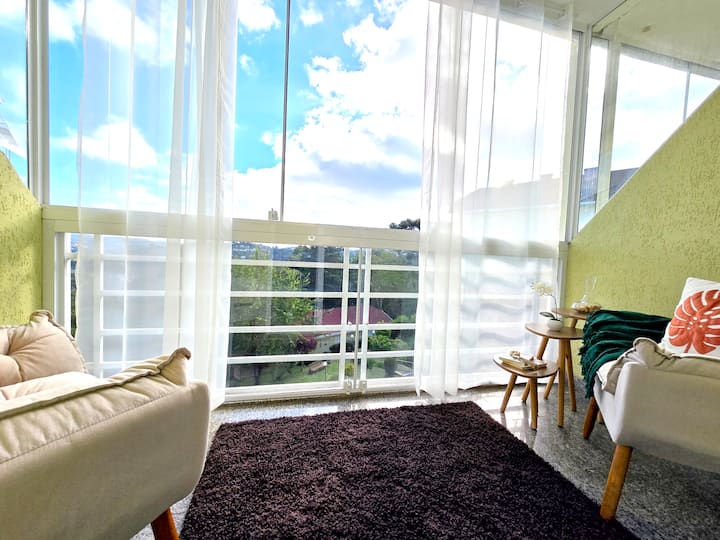 Apto Aconchegante Com Lareira, Vista E Conforto - Campos do Jordão