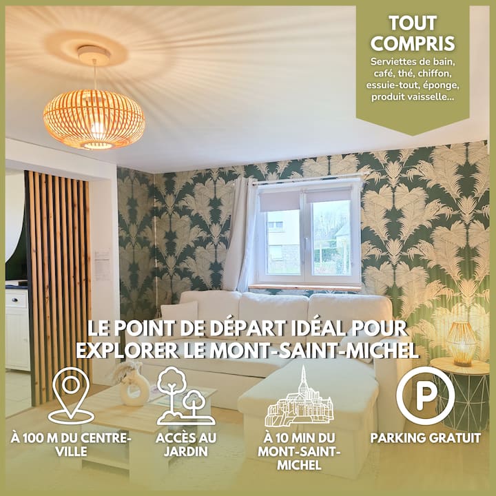 Aux Berges Du Mont • Parking, 10 Min Mt-st-michel - Pontorson