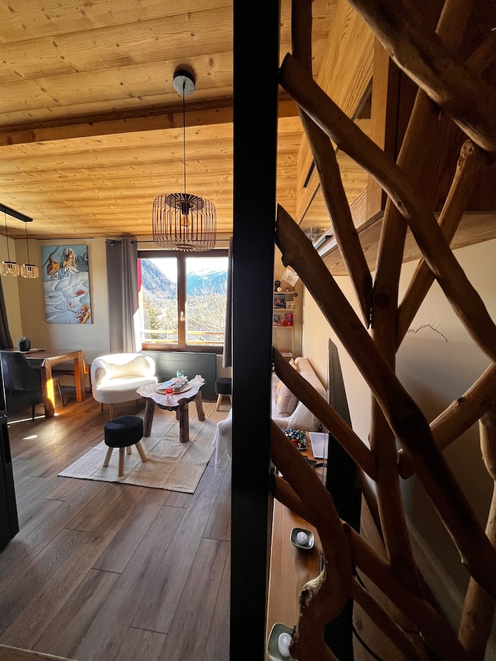 Appt Cosy Pieds Des Pistes Et Tmb - Les Houches