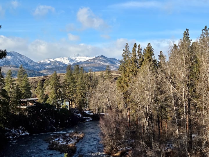Moon River Suite-river Views And Dog Friendly) - Winthrop, WA