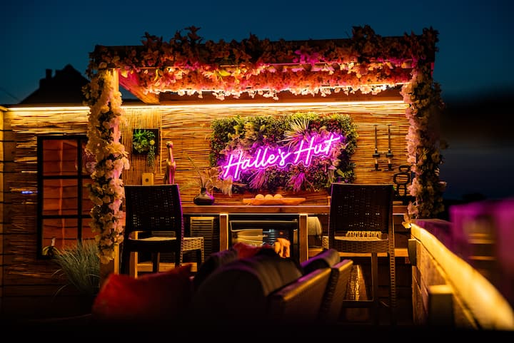 Halle's Hut-private Hot Tub & Outdoor Smart Tv - North Wales