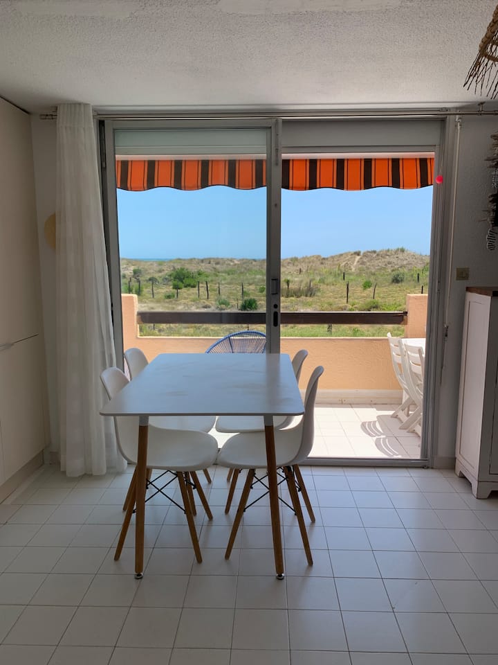 Mon Petit Paradis Vue Dunes Mer Plage Robinsonwifi - Marseillan
