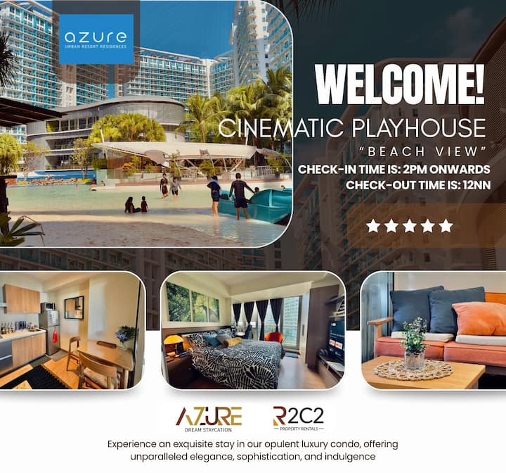 Cinematic Playhouse 2.0 @ Azure, Beach View W/ Ps5 - Parañaque