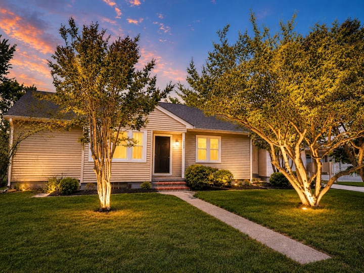 Crepe Myrtle Cottage 6 Bd Hot Tub! - Lewes