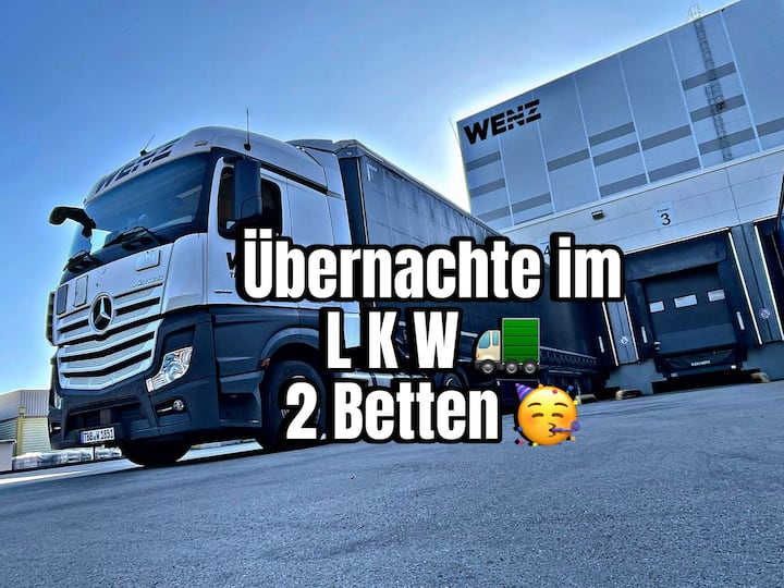 ÜBernachtung Im Lkw
Sleep In Truck 
2 Beds - Tauberbischofsheim