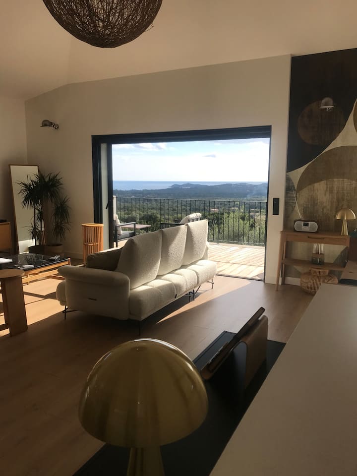 Casa Mirizà Maison Neuve Magnifique Vue Mer - Sainte-Lucie de Porto-Vecchio