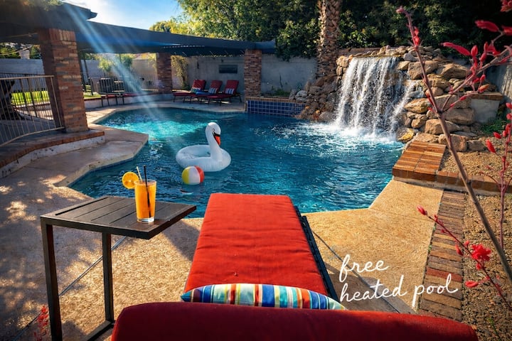 Encanto Retreat, Free Heated Pool & Ev Charger - 梅薩