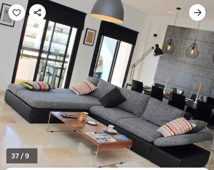 شقة مجهزةلايجار العطل مرينا عمارة 44   طابق 2  14 - Agadir