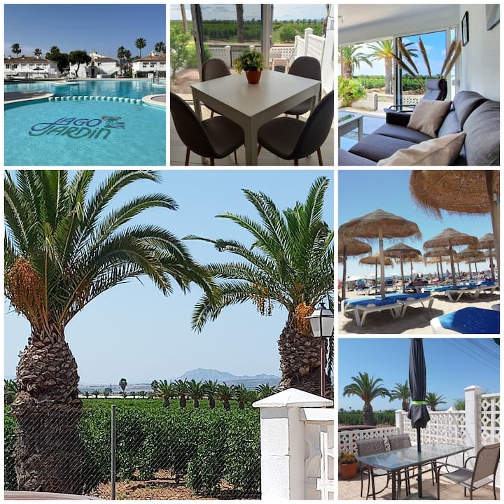 Huis Met Uniek Uitzicht Op De Sinaasappelbomen. - Los Montesinos