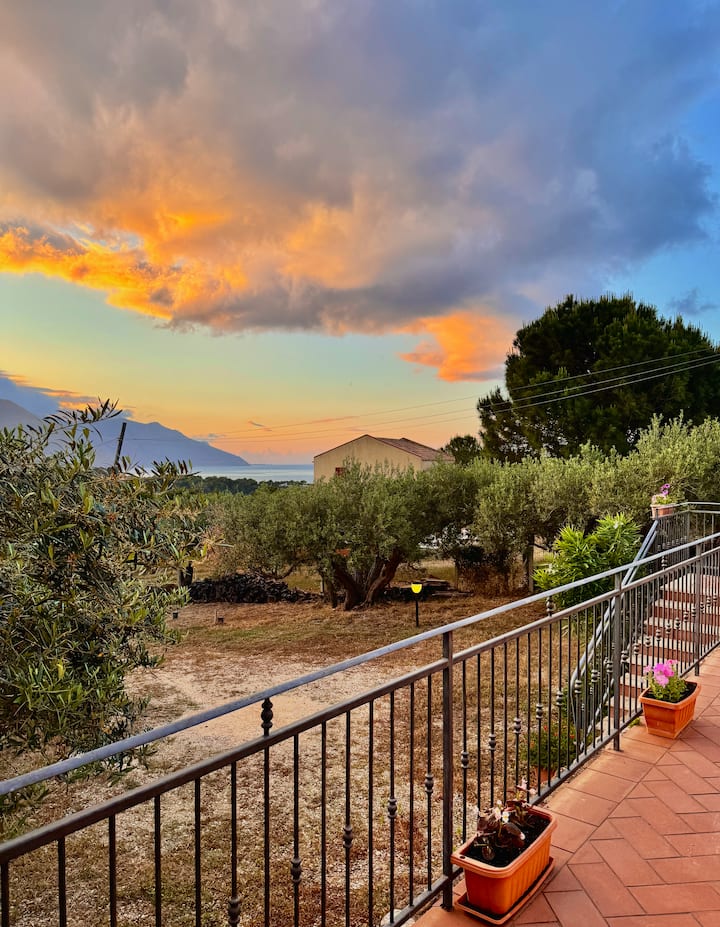 Villa A Mare •3 Clima •Posto Auto •Giardino •Wi-fi - Scopello