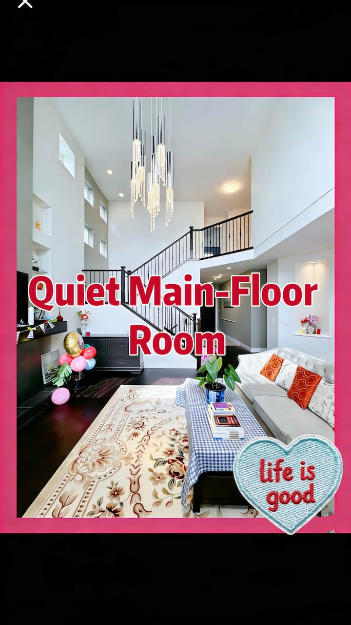 Queen Bed | Clean Quiet Private Nest W Workspace - Coquitlam