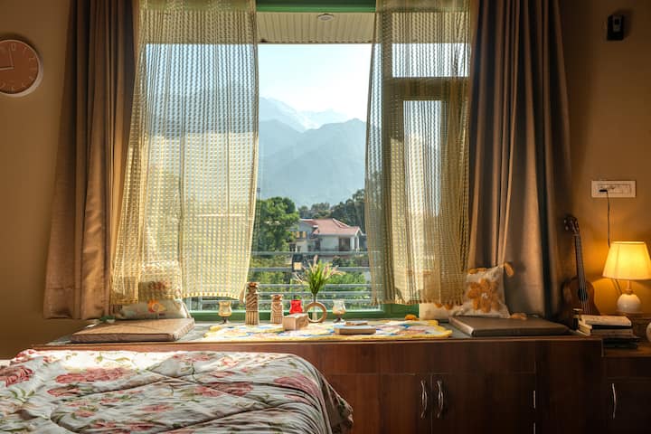 @घR - Earthy Retreat | Ac Studio W/ Hpca View - Dharamshala