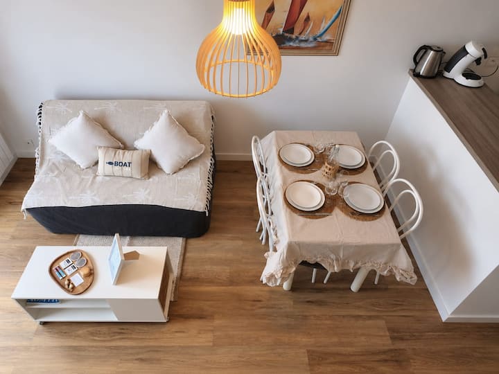 Le Nid D'ecume - Duplex Idéal 2p - Accès Plage - Le Croisic