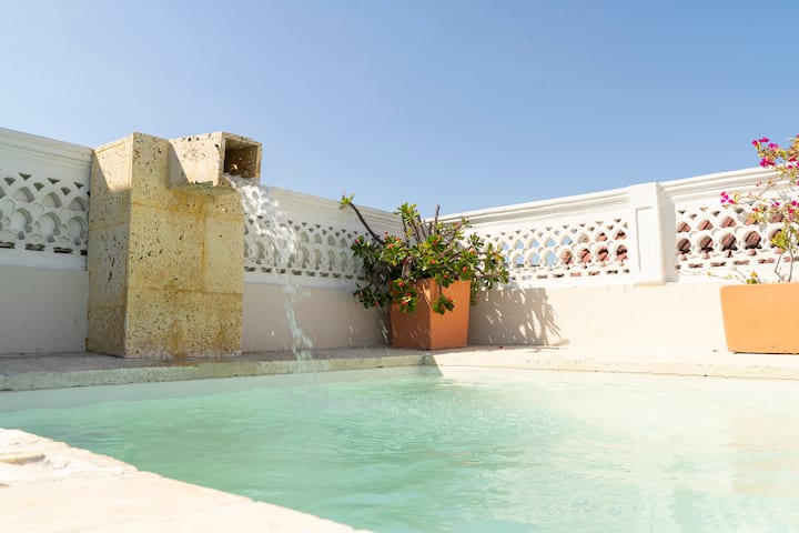 5br Cozy House|old City|pool|near Clocktower |Bar - Cartagena