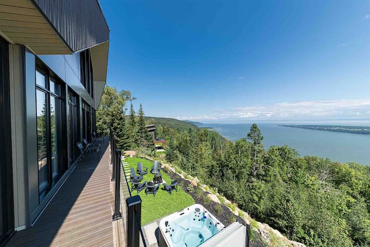 Quai Perché: Vues Sur Le Fleuve, Spa & Terrasse - Charlevoix