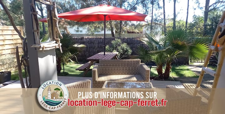 Apt Jardin à Lège Cap-ferret - Lège-Cap-Ferret