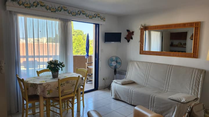 Studio Cabine 30m2/4pers,400m Plage/commerces 150m - Cavalaire-sur-Mer