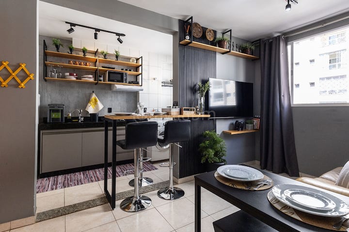 Apt Prox Praia Clube/ Port 24 Hs/ Ar Condicionado - Uberlândia