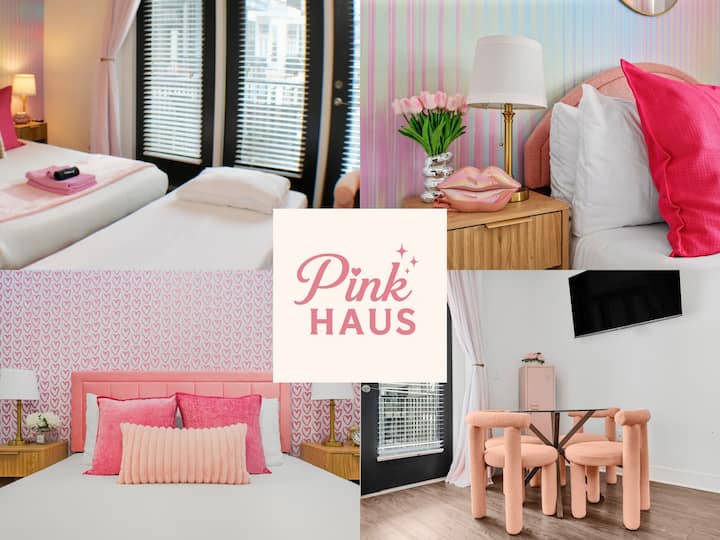 Pink Haus | Walk To Broadway + Pool, Gym - Nashville, TN