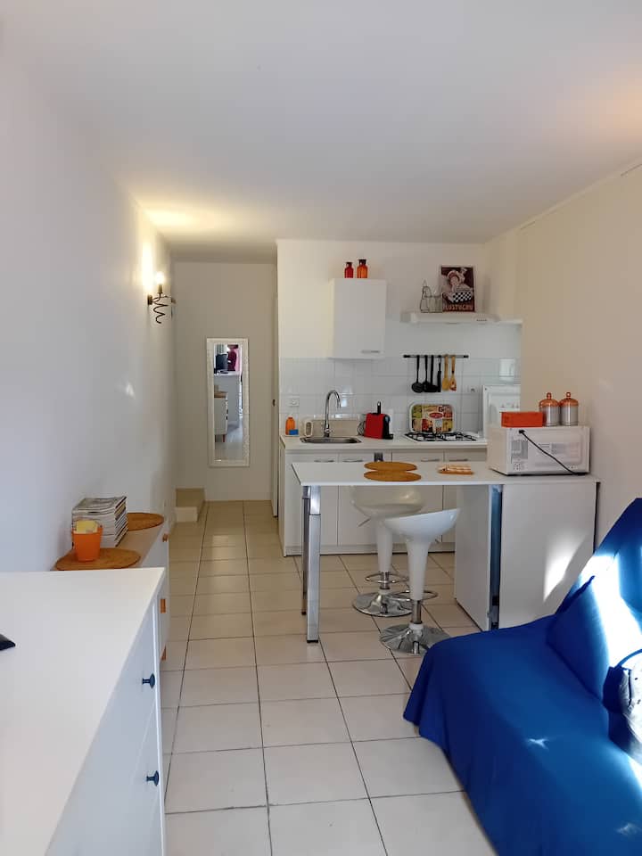 Loue Studio Meublé Centre Ville - Cheval-Blanc