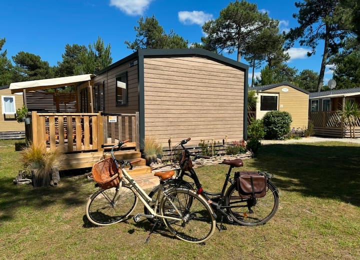 Mobil Home Neuf 6 P Camping 5* - Vendays-Montalivet