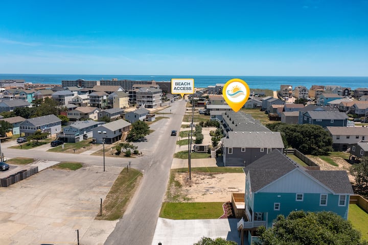 Charming 3-bed Townhome Steps From The Beach - Nags Head, NC