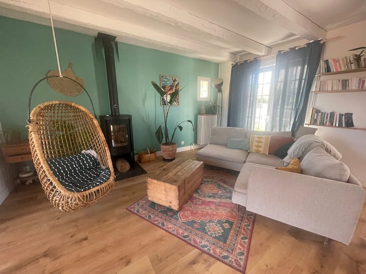 Maison Vue Mer Et Pleine Nature - Guidel Plages