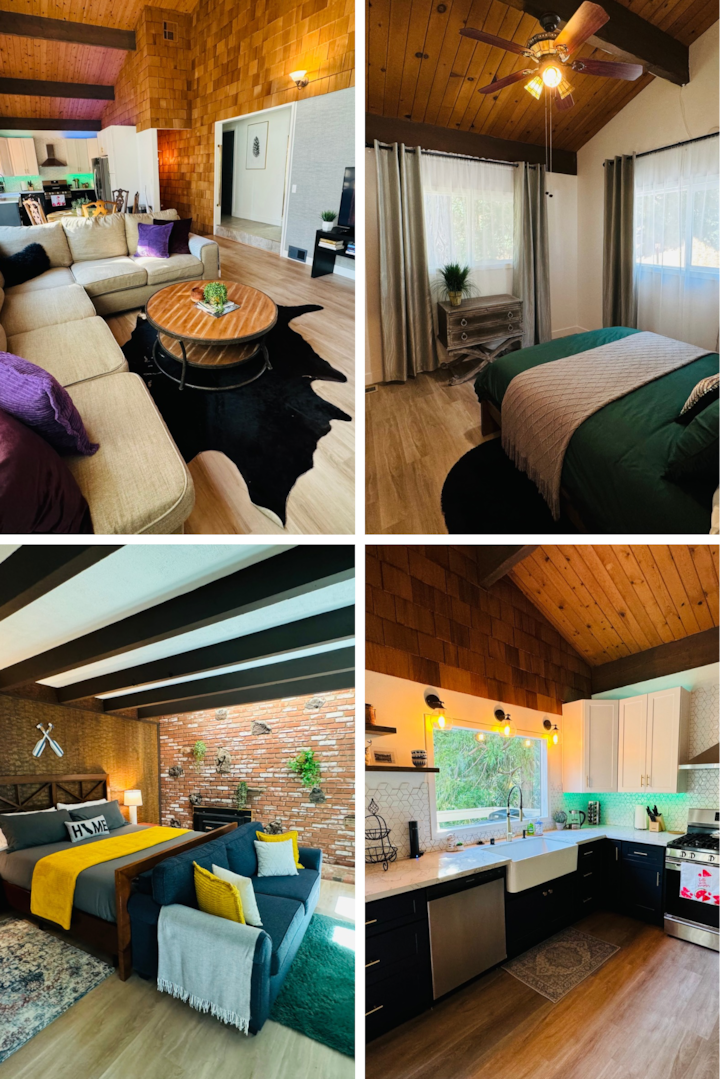 5 Min Walk To Lake | Modern Family Cabin Retreat - Crestline, CA