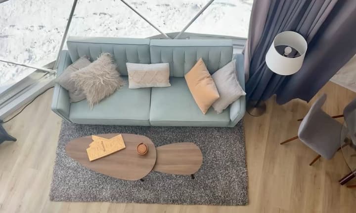 Spruce Dome at Wanderlust Domes - Dome houses for Rent in Dropmore ...