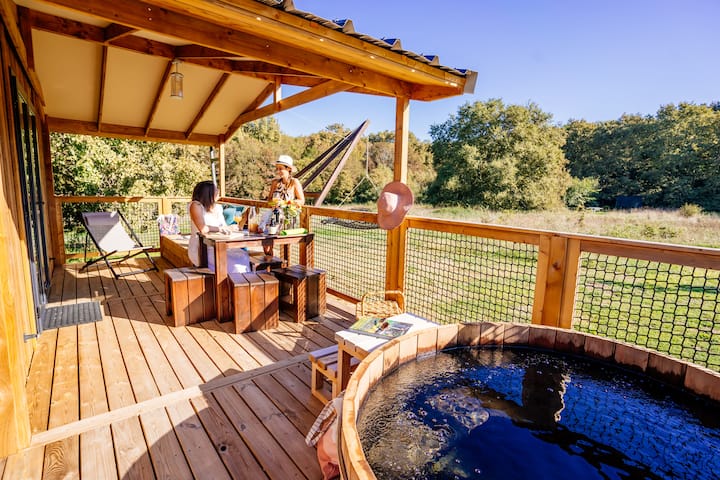 Lodge Spa Privé • Hamac & Nature Sauvage - Langon