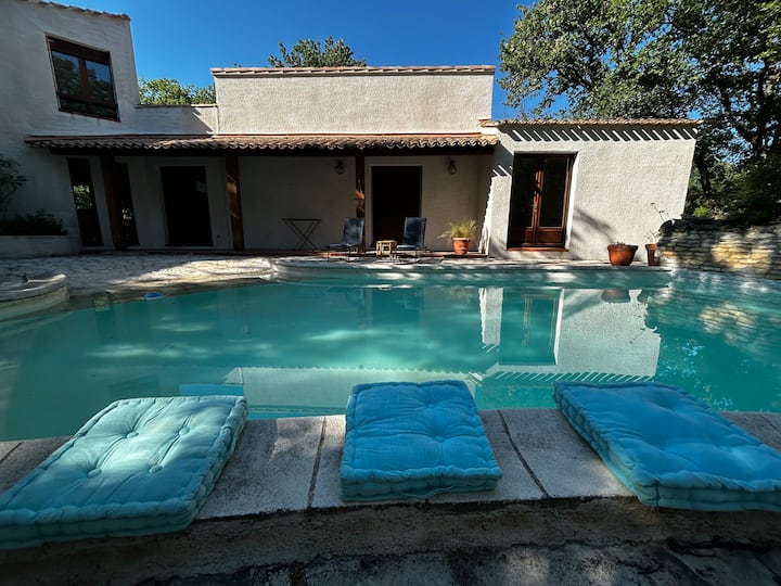 Grande Villa Avec Cuisine Extérieure Piscine Wifi - Roquemaure