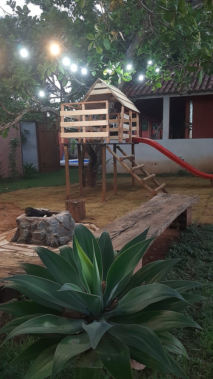 Cantinho Da Cintia 2
Pisc Aquec Elétrico/ar/pet - Caldas Novas