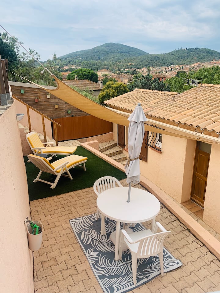 Appartement éToilé 15 Min De La Mer Avec Terrasse - Roquebrune-sur-Argens