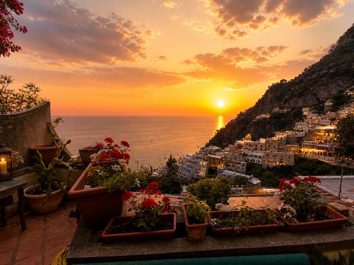 Amore Rentals - Casa Laura With Sea View Terrace - Positano