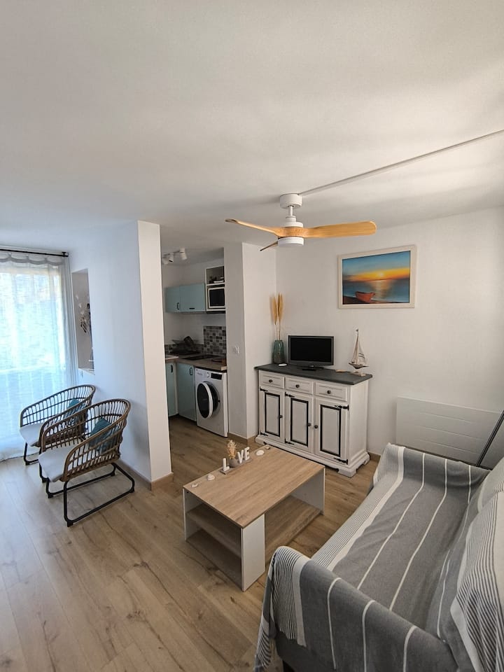 T2 à 400m De La Plage & Parking - Argelès-sur-Mer