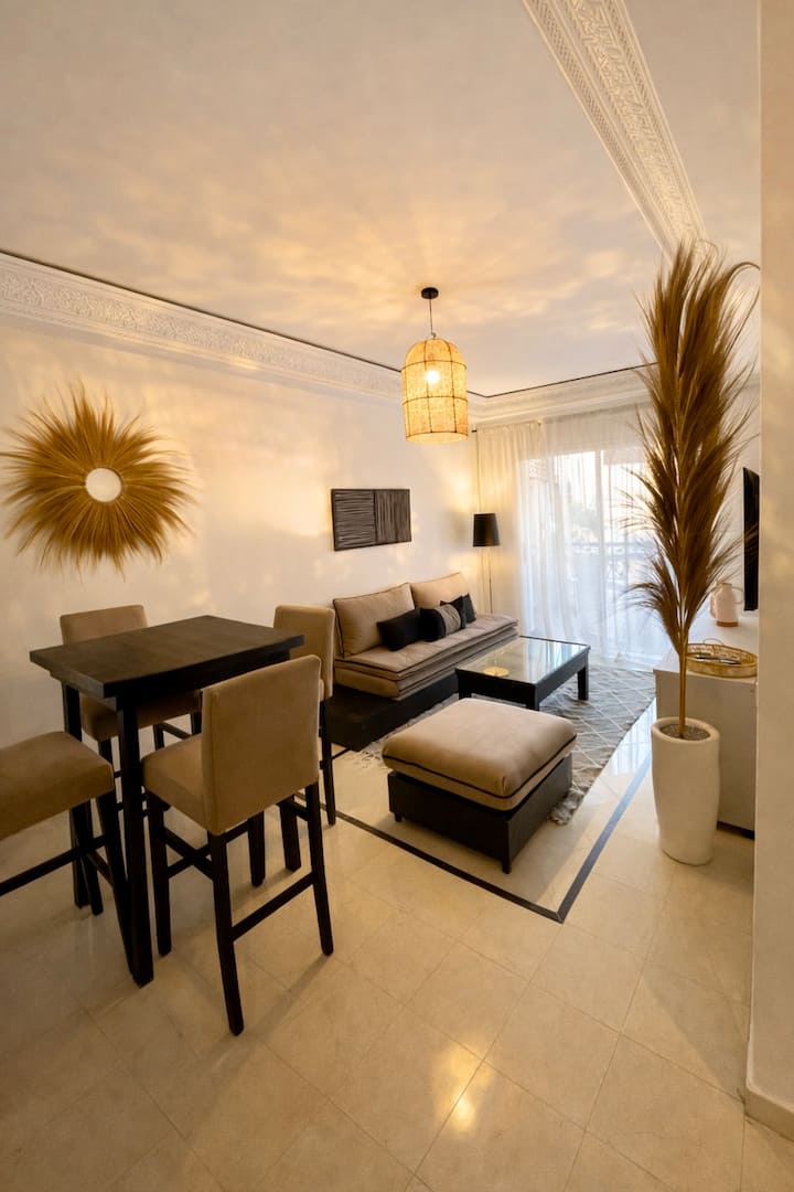 Gueliz Center - Pool & Walk Everywhere •Jasmin - Marrakesh