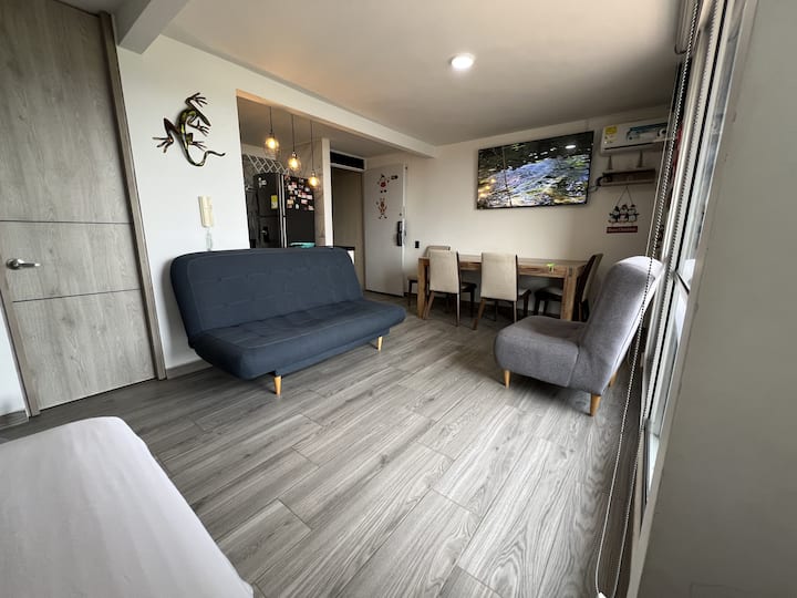 Bonito Apto Cerca Piscilago 2ac Cama Queen Parking - Cundinamarca