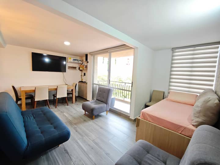 Apto Tipo Resort·familiar·2piscinas·2ac·wifi - Ricaurte