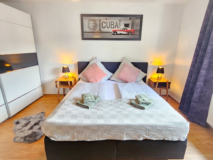 Ecocube Fewo3*meppen 5pers Balcon*küche*waschmasch - Meppen