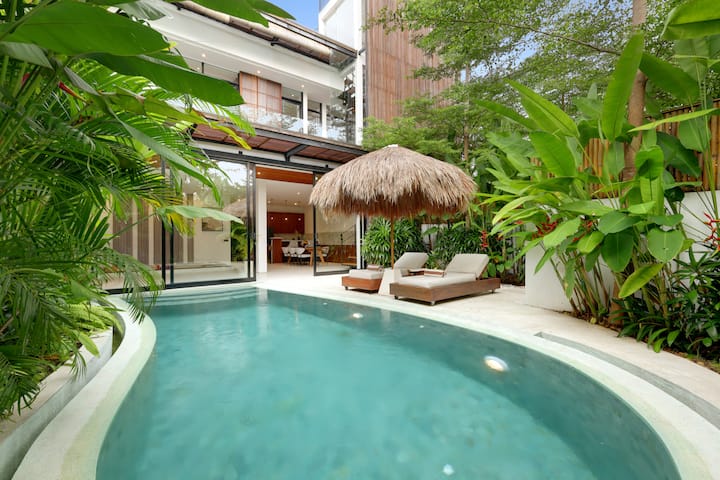 Tropical Modern/2br/canggu +Rooftop - Bali